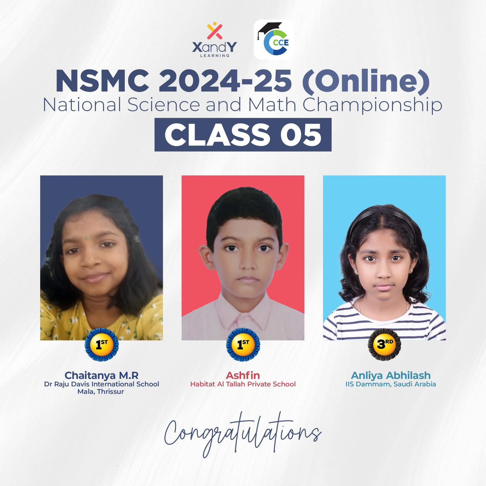 XandY Learning NSMC 2025 - XandY Learning