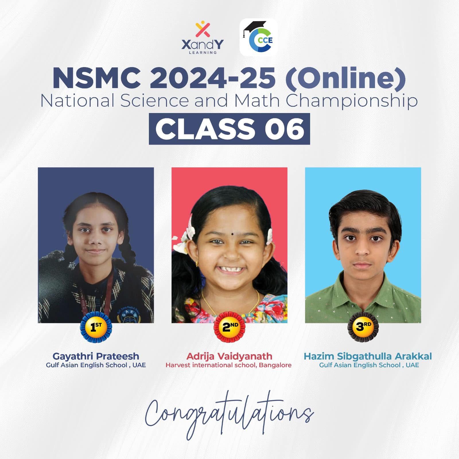 XandY Learning NSMC 2025 - XandY Learning